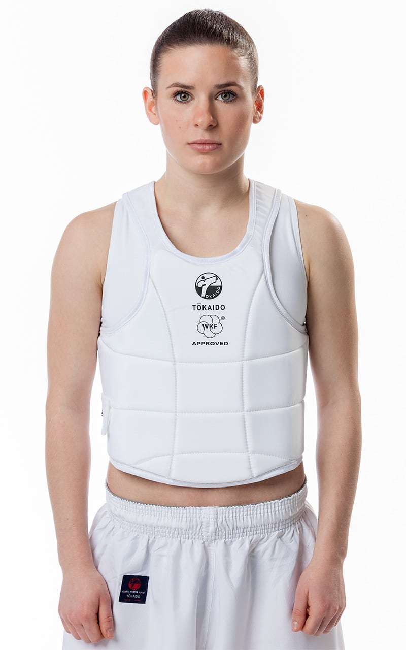 Karate Vest, TOKAIDO Body Guard Pro, WKF | Karate Protectors | Karate ...
